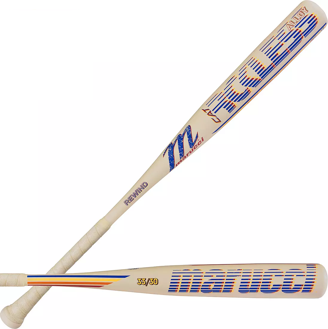 Marucci Limited Edition CATX RCKLESS Rewind Cream BBCOR Baseball Bat ...